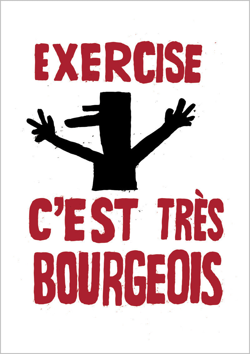 Middle Class Protest Posters - Standard Designs