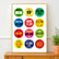 Indie Music Poster - Record Store Price Tag Sticker Collection ...