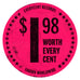 Album Cover Art: 'Everycent Records' Record Store Price Tag Sticker Pr ...