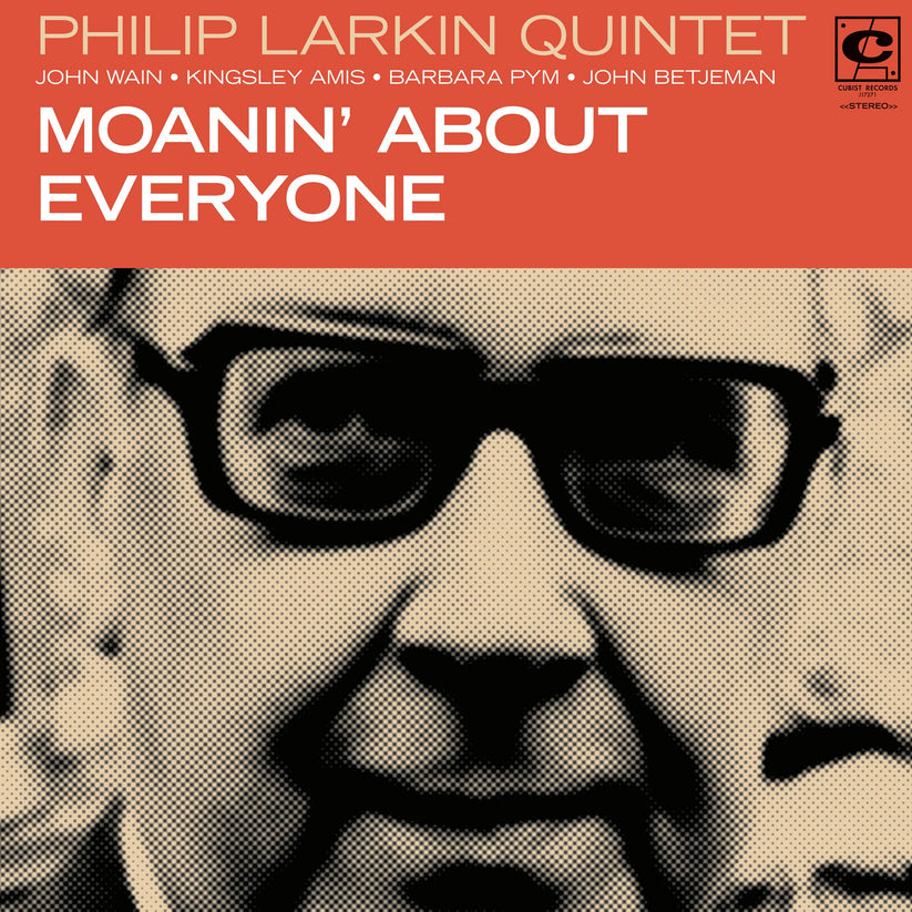 Philip Larkin Quintet Jazz Album Cover Poster Print by Standard Designs