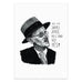 James Joyce Portrait Poster Print by Standard Designs