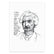 Mark Twain Portrait Poster Print by Standard Designs