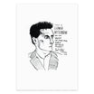 Ludwig Wittgenstein Portrait Poster Print by Standard Designs