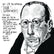 Igor Stravinsky Portrait Poster Print by Standard Designs