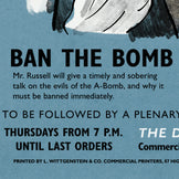 Bertrand Russell DJ Set Poster Print by Standard Designs